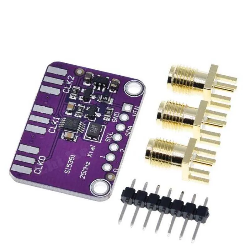 DC 3V 5V CJMCU 5351 SI5351A SI5351 I2C Clock Generator Module Module ...