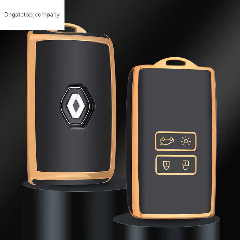 TPU Car Remote Key Case Cover Shell For Renault Koleos Kadjar Megane Clio Captur Talisman Espace Kangoo Sandero Fob Accessories