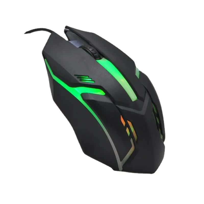 Universal 2023 Wired Gaming Mouse With 3200dpi LED, RGB Lighting, And ...