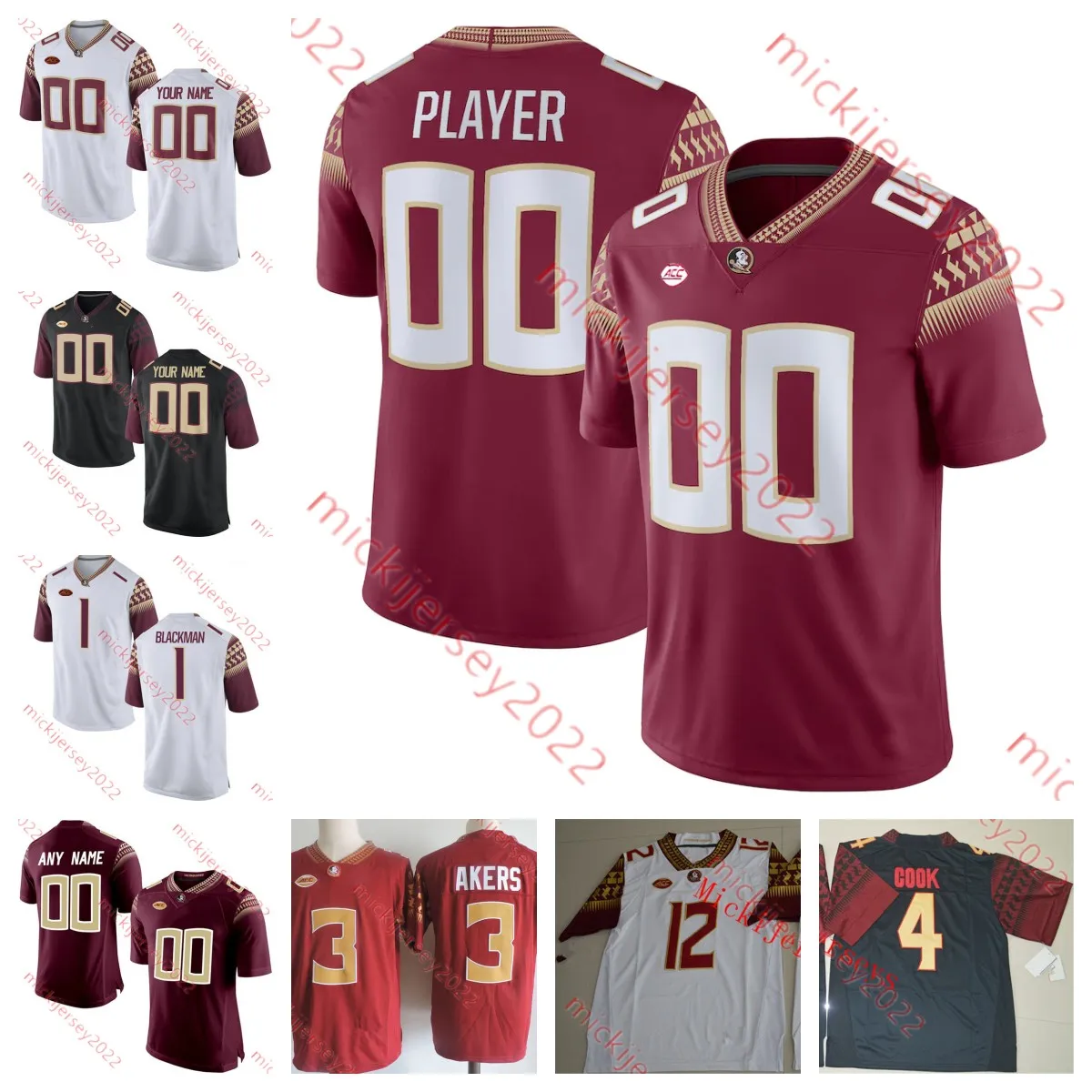 College Stitched Football Jersey Set NCAA American College Football ...