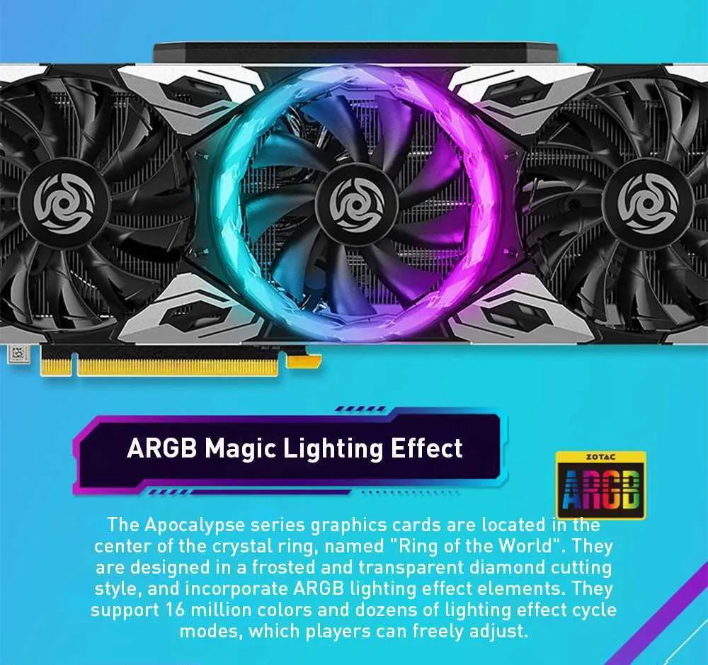 ZOTAC New RTX 3080 RTX 3080 TI Graphic Card GDDR6X 10GB 12GB Gaming GPU ...