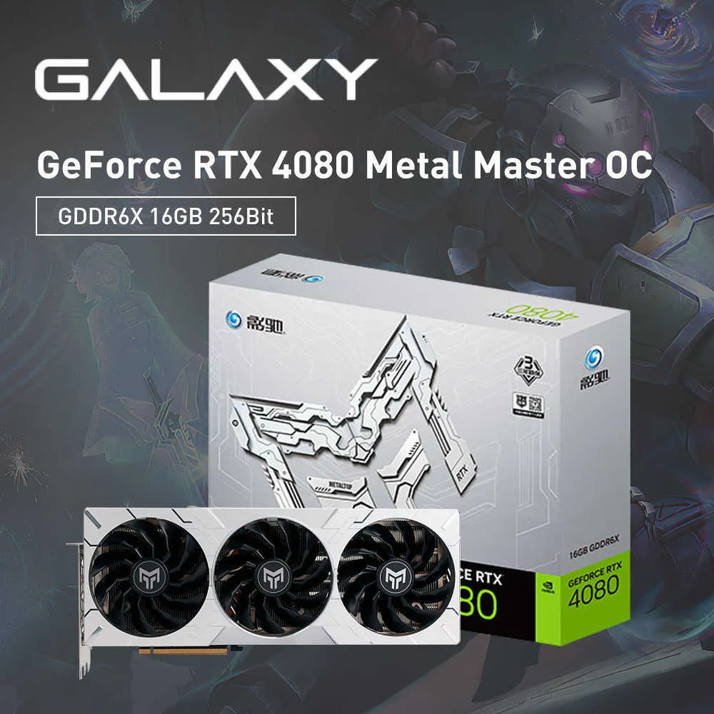 GALAXY RTX 4080 Metal Master OC 16GB GDDR6X 256 Bit... From ...