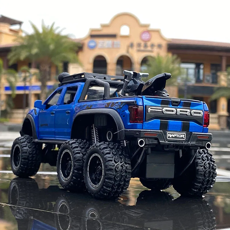 Diecast Model 1 28 Ford Raptor 50 Alloy Modified Off Road Vehicle Toy ...