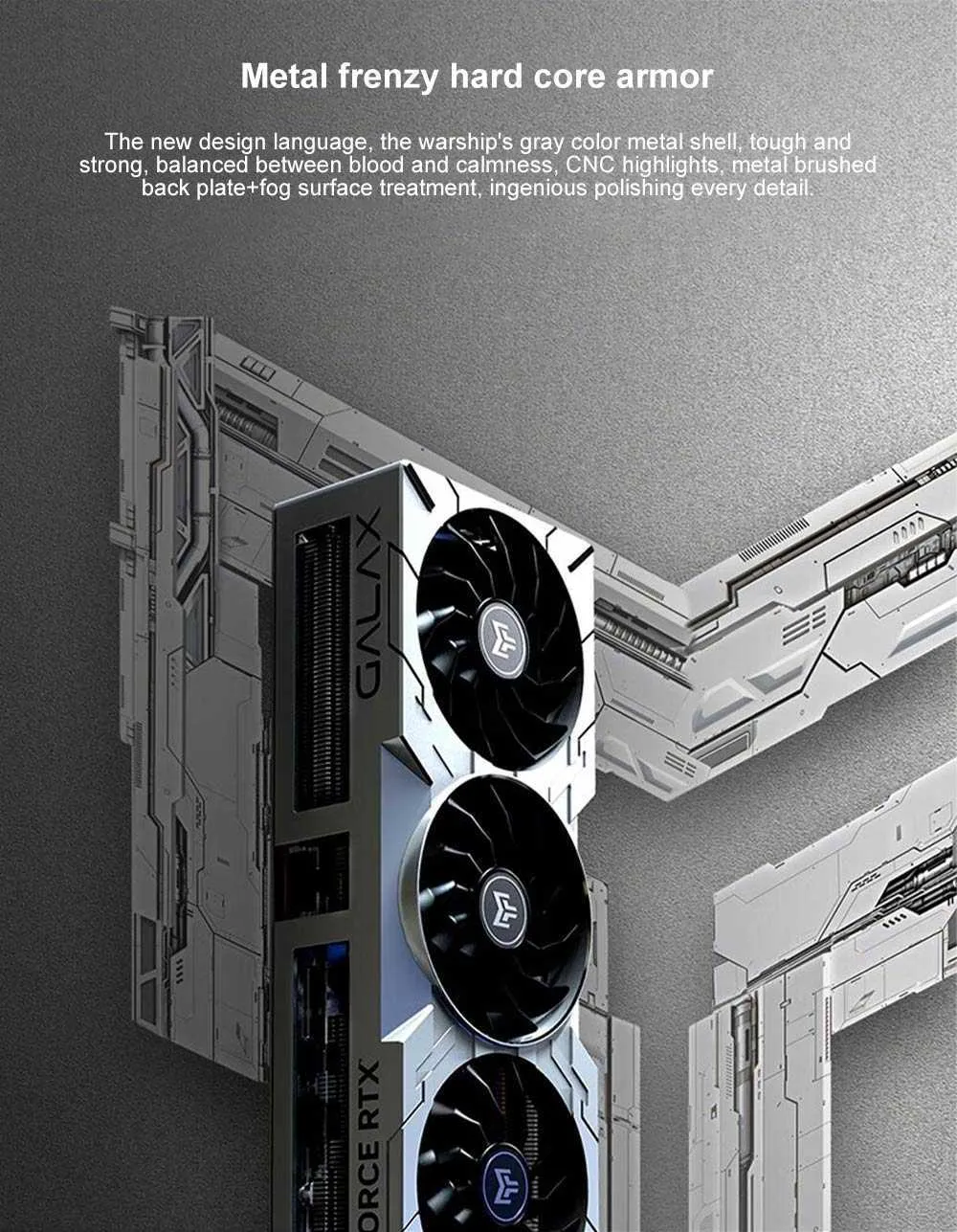GALAXY GeForce RTX 4090 24GB GDDR6X 384 Bit Triple Fan Gaming Graphics ...