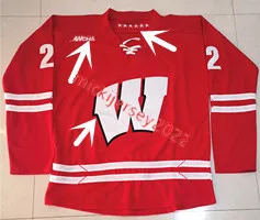DHgate.com:Custom Wisconsin Badgers Hockey Jersey, Anthony Kehrer ...