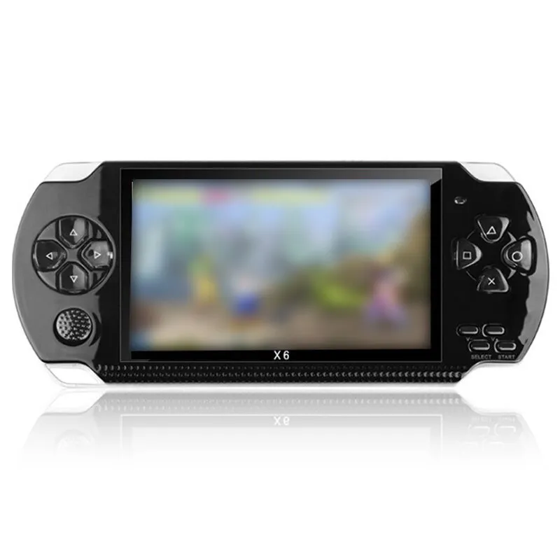 X6 Portable Handheld Game Console With 8GB Storage, 128 Bit Processor ...