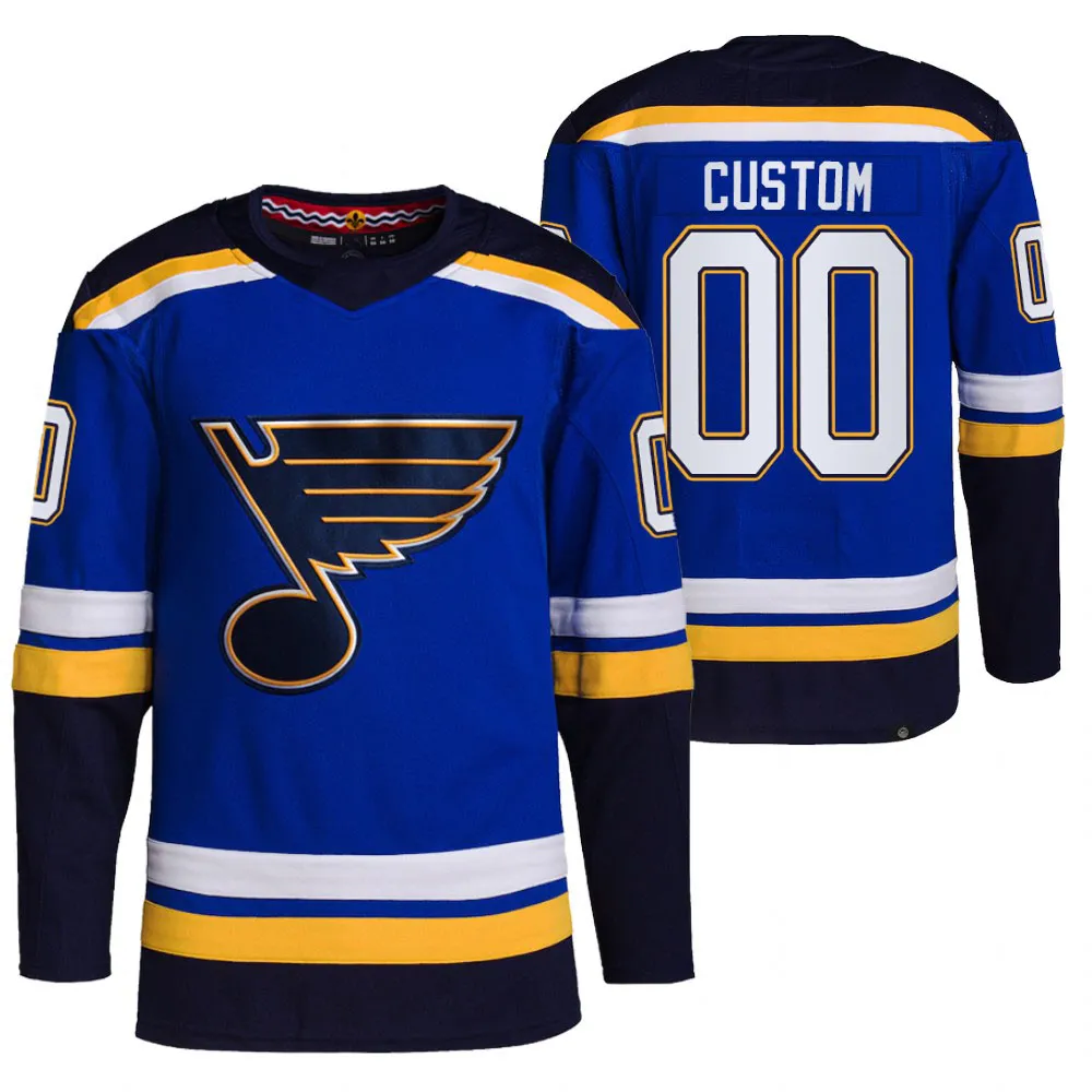 Blues Hockey Jersey 2025-26: Schenn, Kyrou, Thomas & More - St. Louis ...