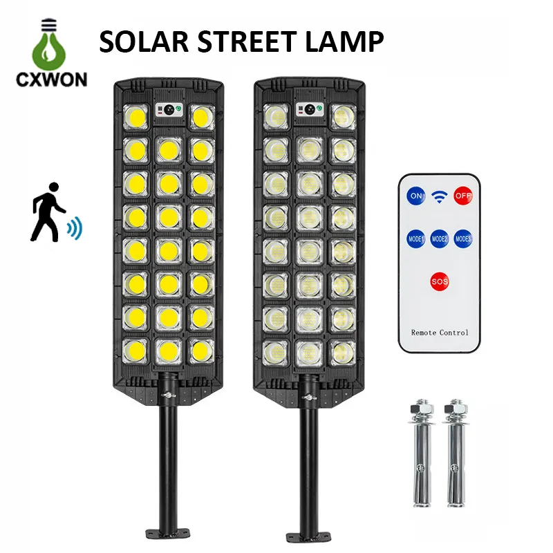 Solar Powered Outdoor Wall Lights With Motion Sensor Super Bright LED ...