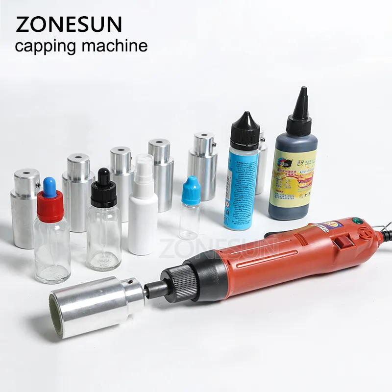 ZONESUN Portable Electric Bottle Capping Machine ... From Zonesunplus ...