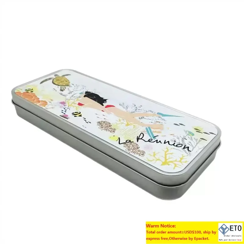 Wholesale Aluminum And Metal Sublimation Tin Pencil Box For School ...