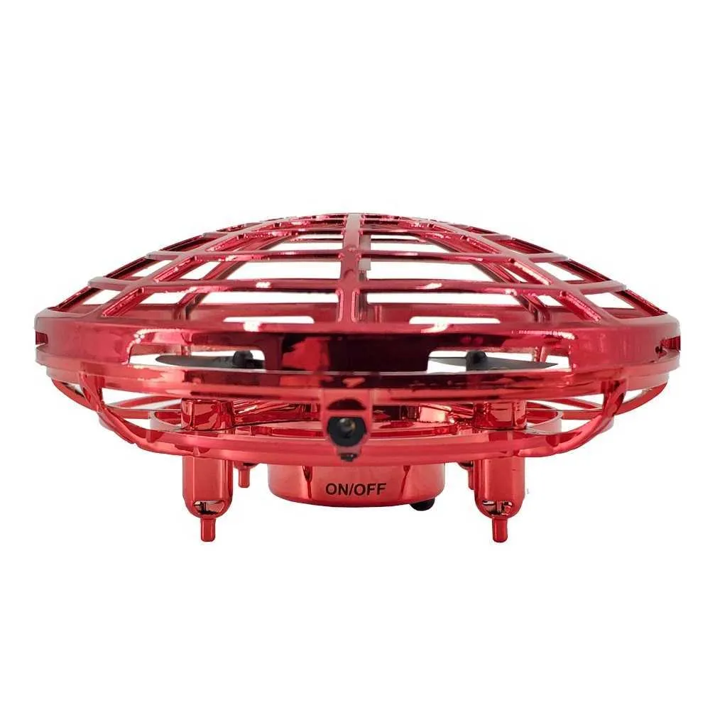 Interactive LED Luminous Hand Flying UFO Ball With Spinning Dazzling ...