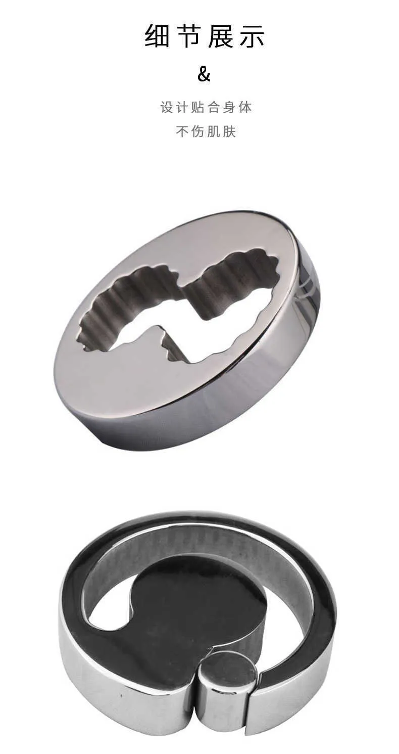 Stainless Steel scrotum stretcher and Scrotum Pendant Set for Men ...