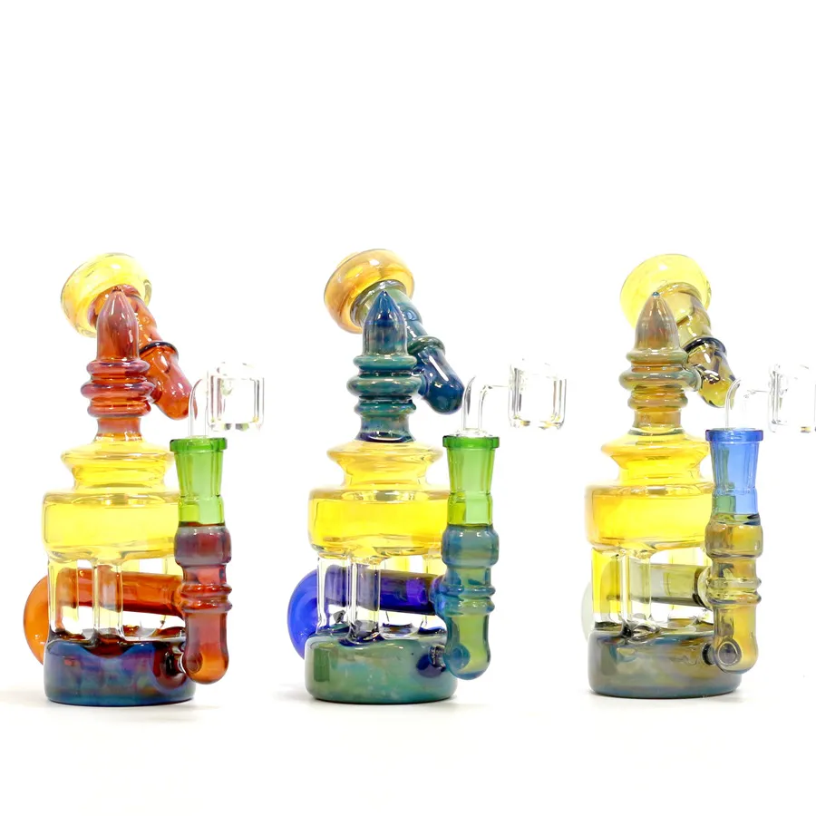 JUSESSMOKESHOP™ - JUSES’SMOKESHOP Cute Robot Fumed Banger Pipe 7.5 ...