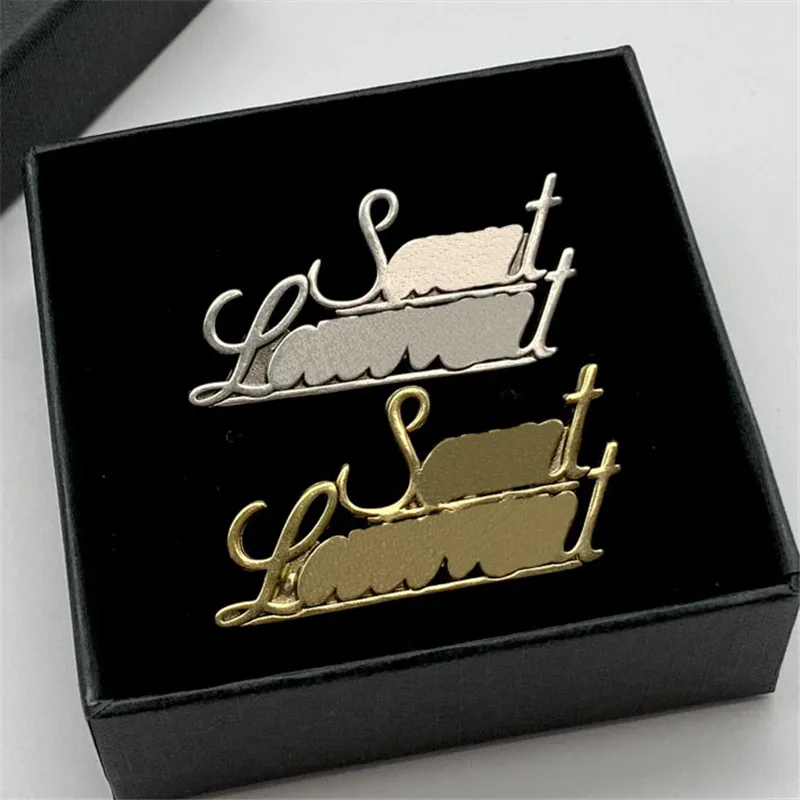 Elegant Letter Brooches - Designer Inspired Pins for Women & Men ...