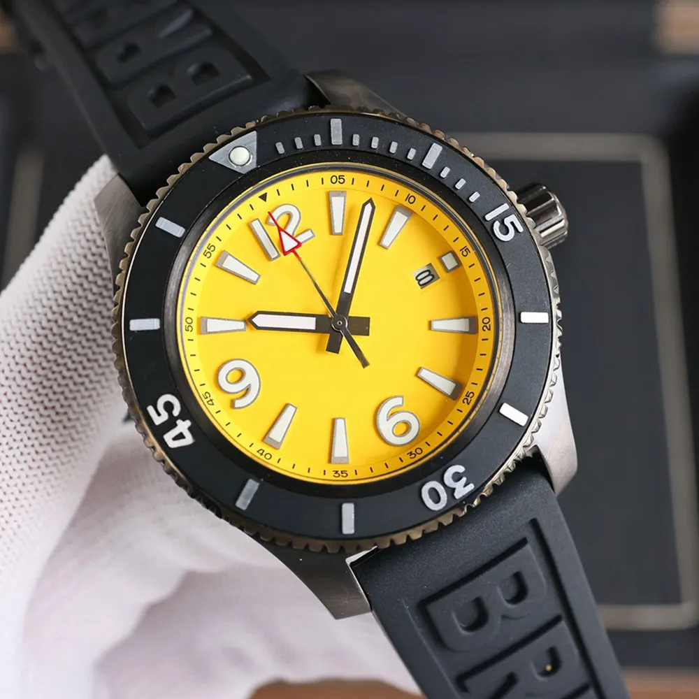 Bretiling De Breitling Watch Watches Mens Mechanical Automatic 44mm ...