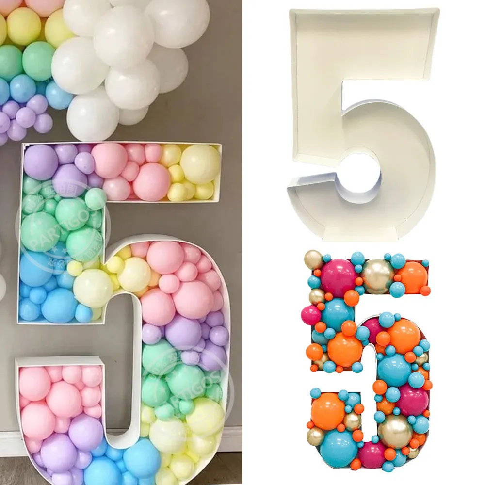 Balloons Frame Birthday Balloon Number For Giant... From Long10, $15.71 ...