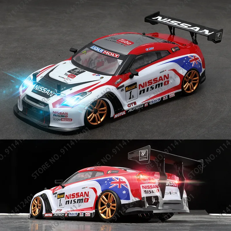 Professional 1/18 Nissan Gtr Diecast With Four Wheel Drive, High Speed ...