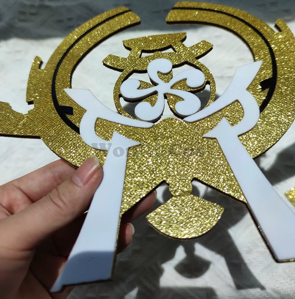 Pink Long Hair Wig Set By Genshin Impact Yae Miko Cosplay Women Full ...