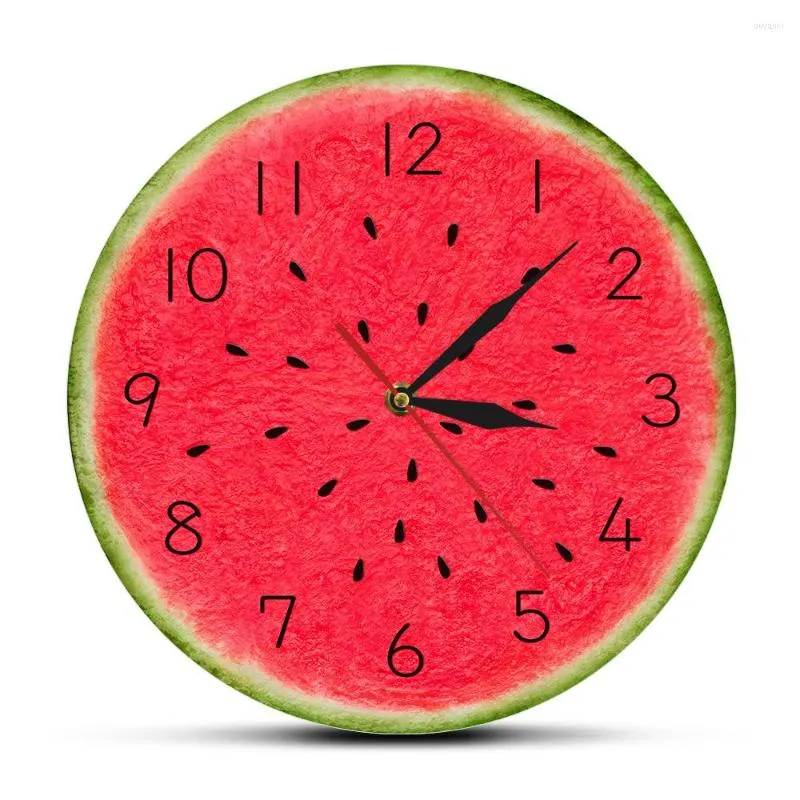 DHgate.com:Summer Watermelon Wall Clock, Modern Tropical Fruit Kitchen ...