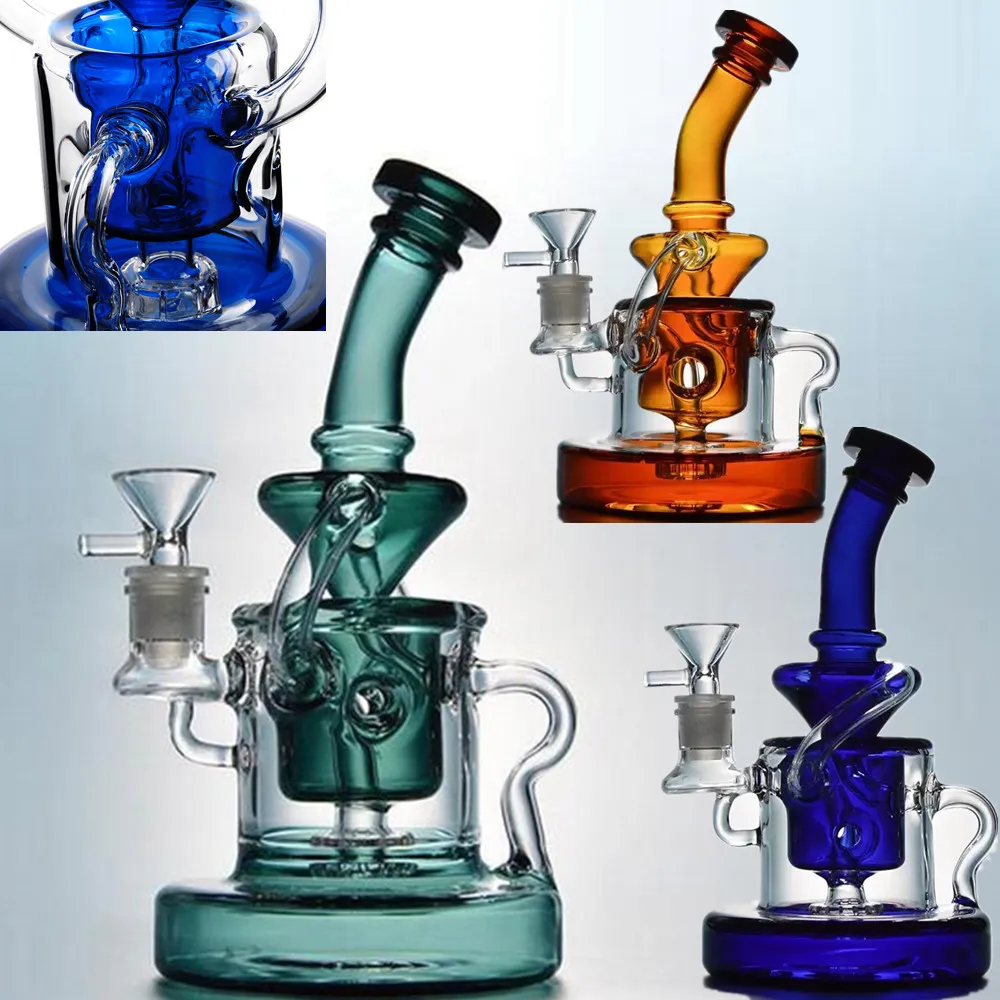 Wholesale Glass Bongs With Recycler, Inline Perc, And Birdcage Design ...