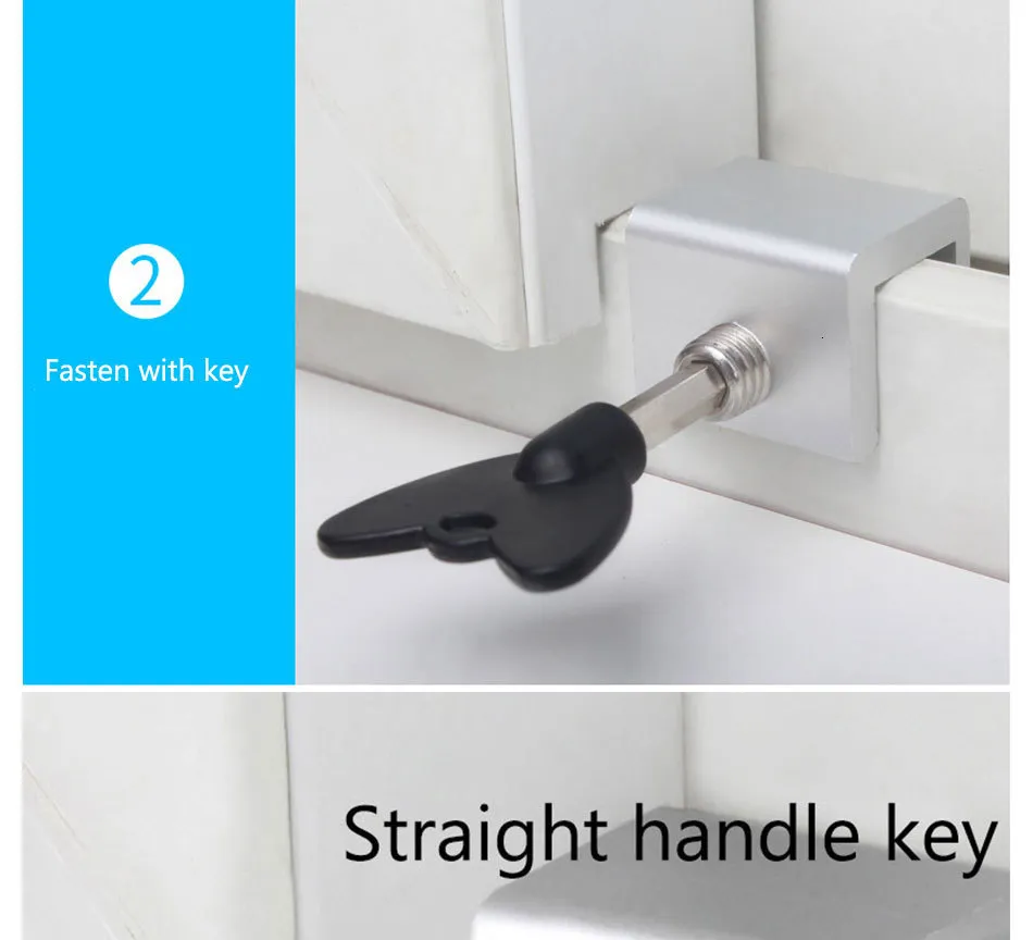 Baby Locks Latches Child Protection Safety Adjustable Sliding Window ...