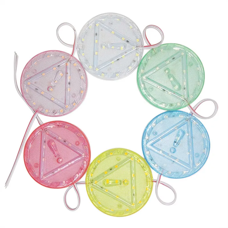 Waterproof 12V 2835 SMD LED Circular Light With Exclamation Mark For ...