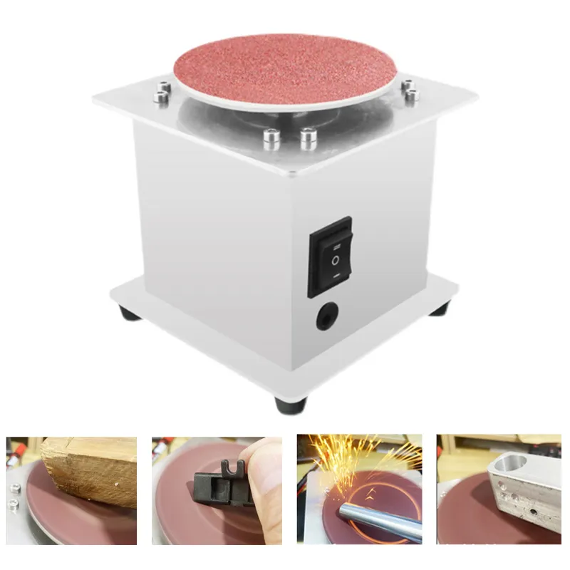 Wholesale 220V Mini Bench Disc Circular Sander With 7 Variable Speeds ...