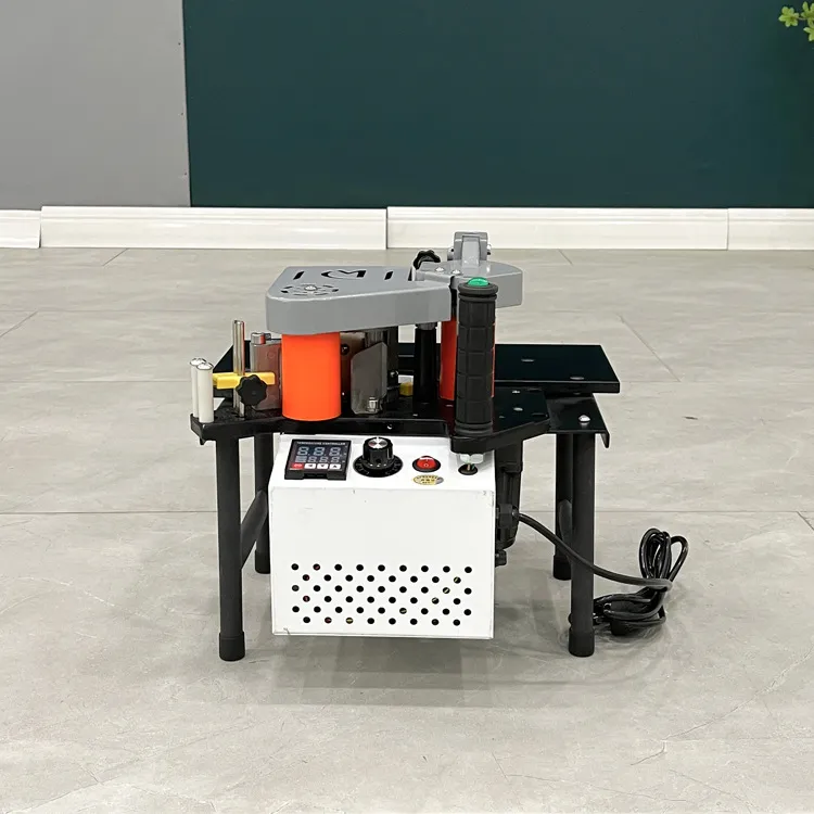 Portable Wood Edge Bander - 1.2KW Woodworking Edge Banding Machine for ...