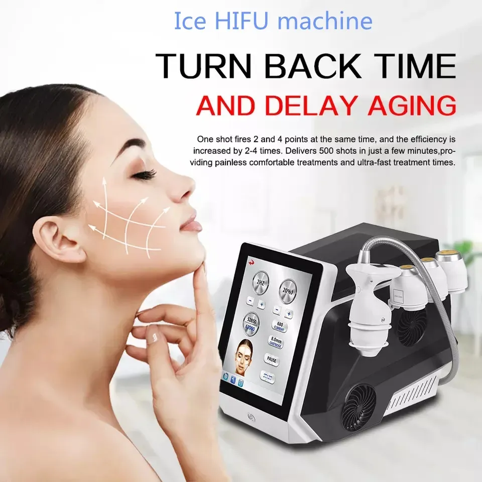 Cryo HIFU Facial Device: Cool Ultrasound Skin Lifting & Anti-Aging ...