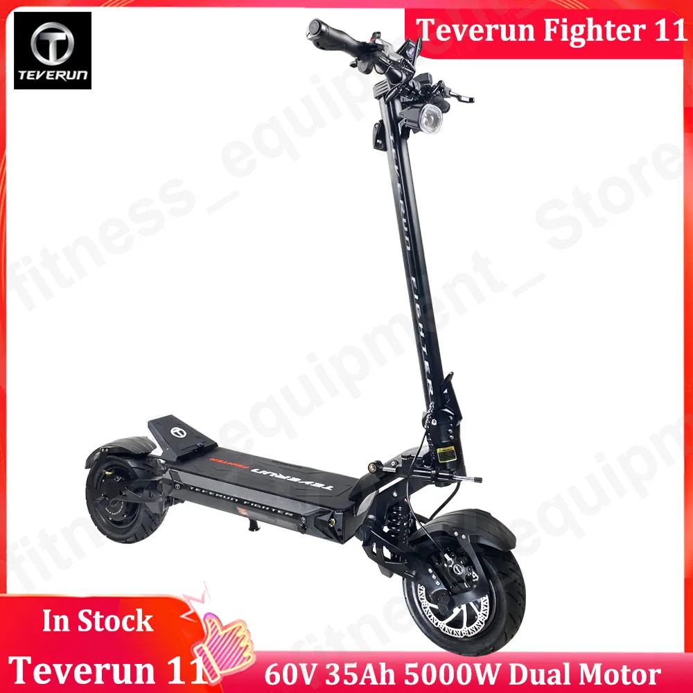 Teverun Fighter 11 Plus Super Electric Scooter 60V 25Ah /35Ah Dual ...