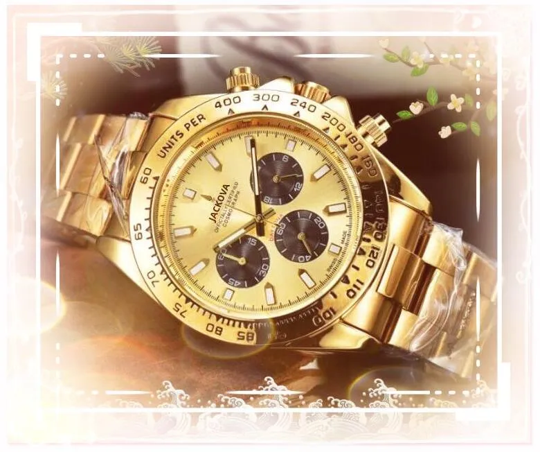 Luxury Stainless Steel Men's chronograph watch with Full Functionality ...