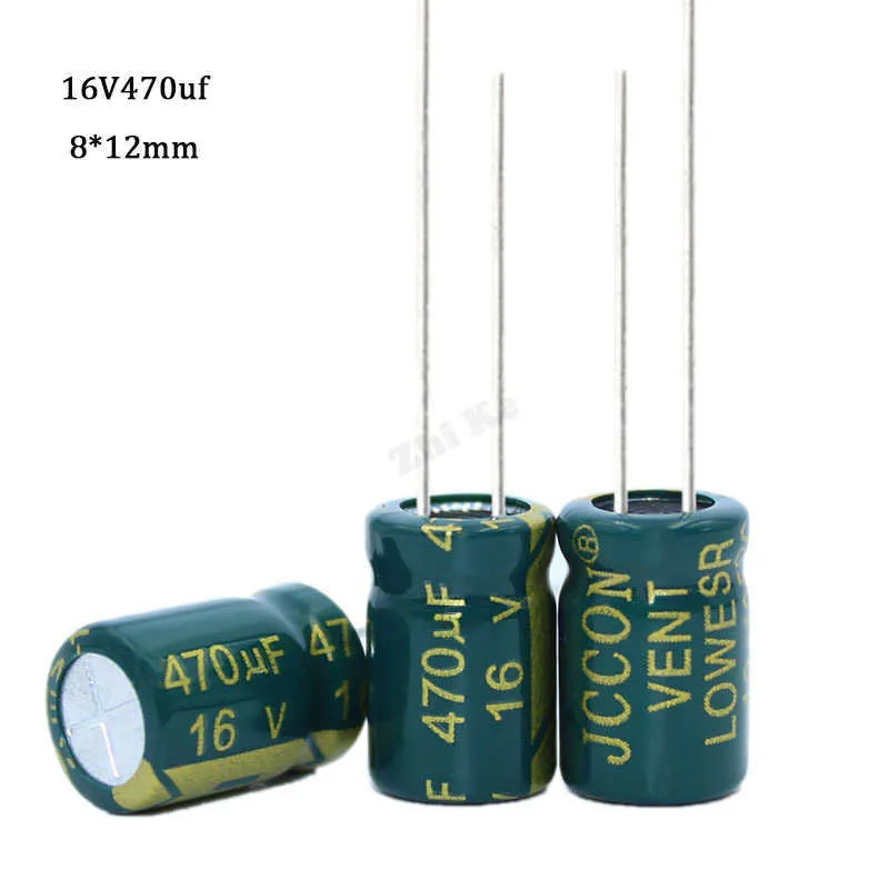Wholesale Alumina Capacitor Set: 470uF, 8x12, 16V, 470uF/20%, 105C High ...