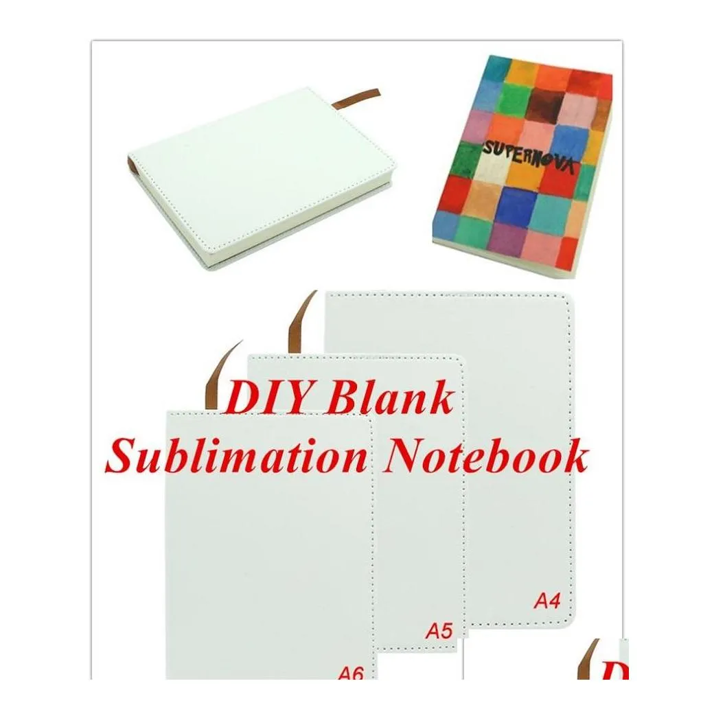Wholesale Blank Sublimation Notepads A4/A5/A6 Soft Surface Transfer ...