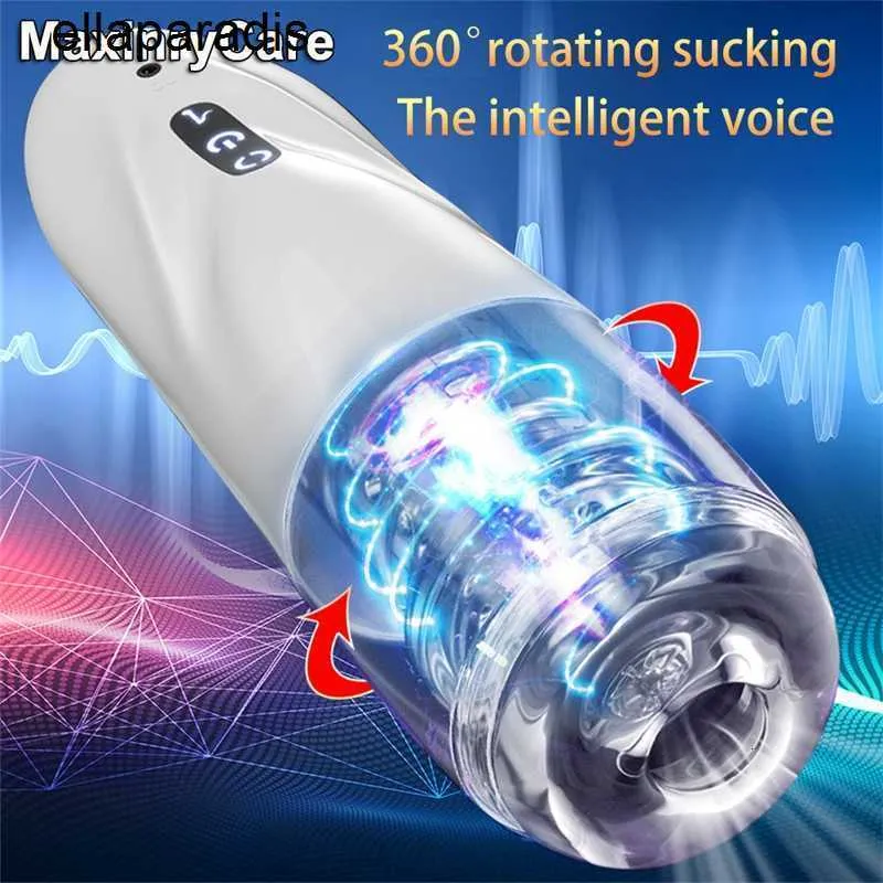 Automatic Male Masturbator Cup - Telescopic Stroker with Rotation ...