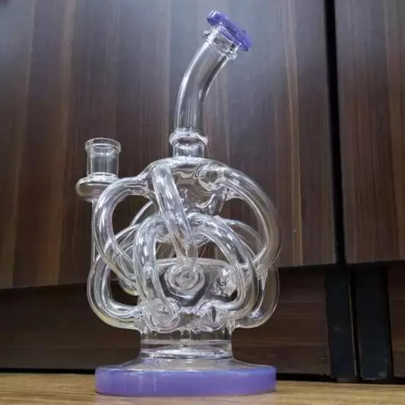 Super Vortex Recycler Dab Rig Bong Hookah Big Tall Fab Egg Triple ...