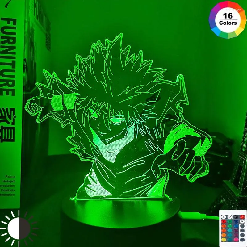 Killua Figure 3D LED Nightlight Fun Anime Stores Near Me Toy For Kids ...