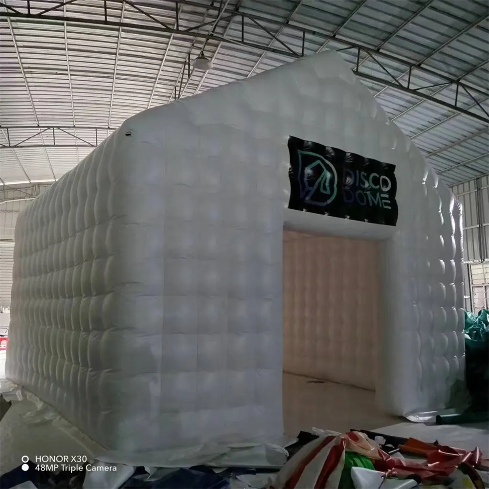 Customizable Fireproof PVC Cube Inflatable Event Shelter With Air ...