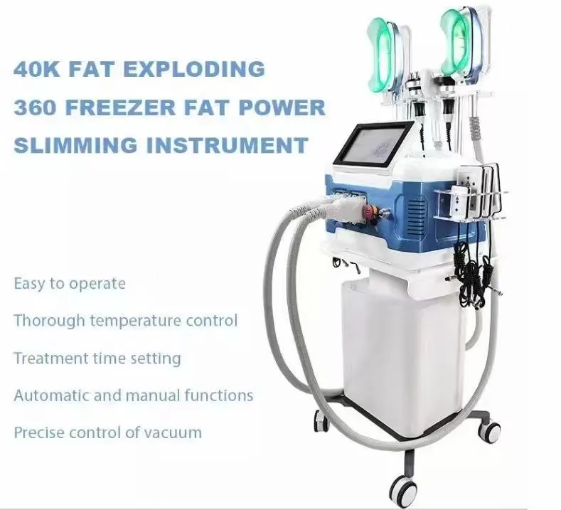Ultrasonic Fat Massager With 360 Cryolipolysis, Laser Lipo, And Cool ...