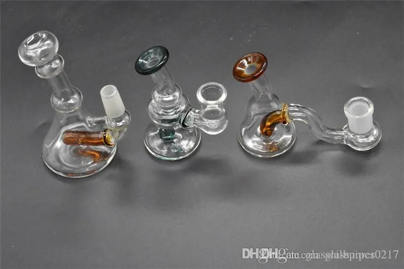 Mini Glass Oil Burner Bong Pipe Small Burners Pipes Bubbler Dab Rigs ...