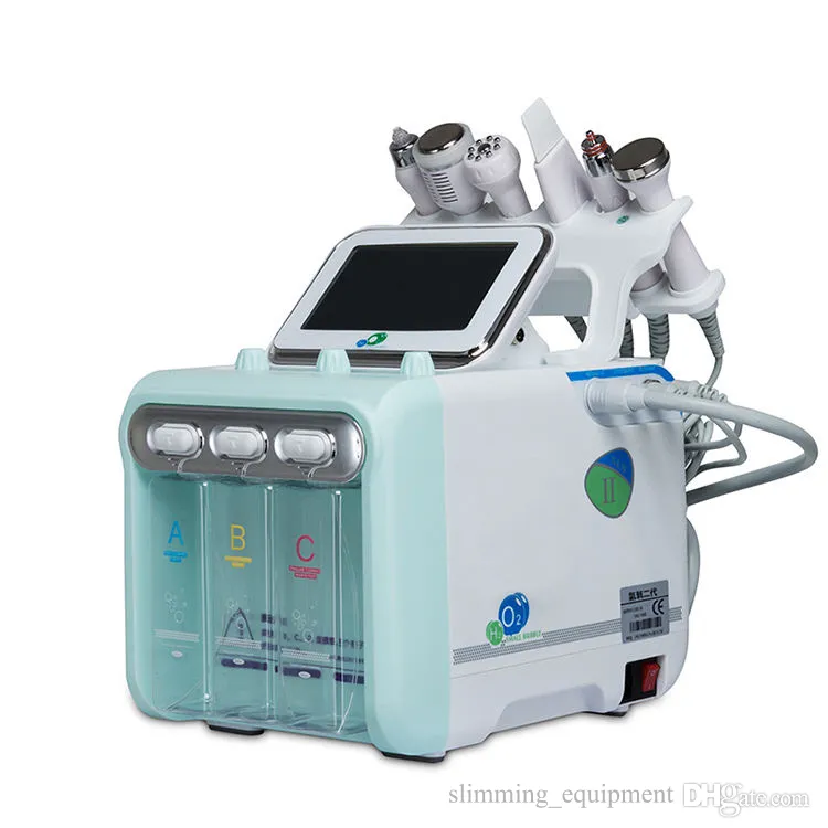 Multifunction 6 in 1 H2O2 hydra oxygen water facial deep cleaning ...