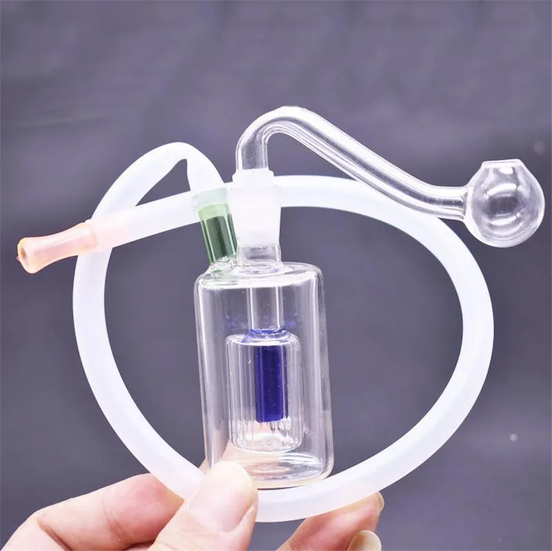2024 Pyrex Glass Oil Burner Bong: 10mm Male Inline Matrix Glass ...