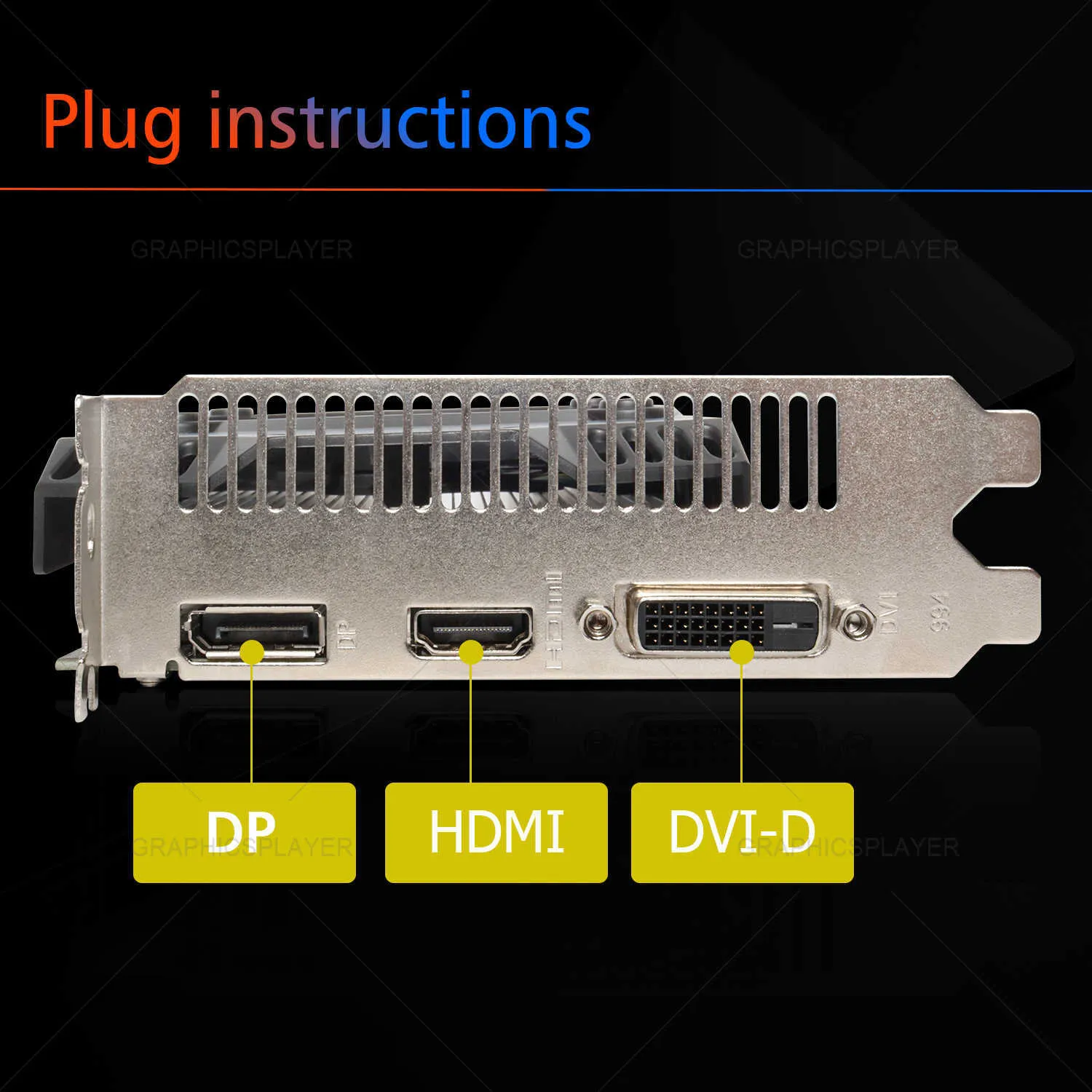 Computer Graphics RX550 4GB 128BIT Video Card PC VGA Game Card For AMD ...