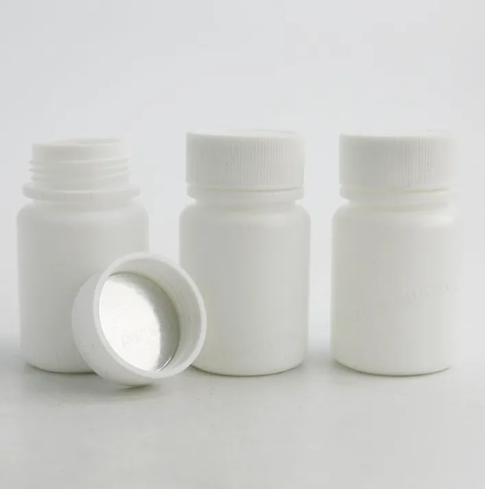 DHgate.com:100 Pack 30ml HDPE Solid White Pharmaceutical Pill Bottles ...