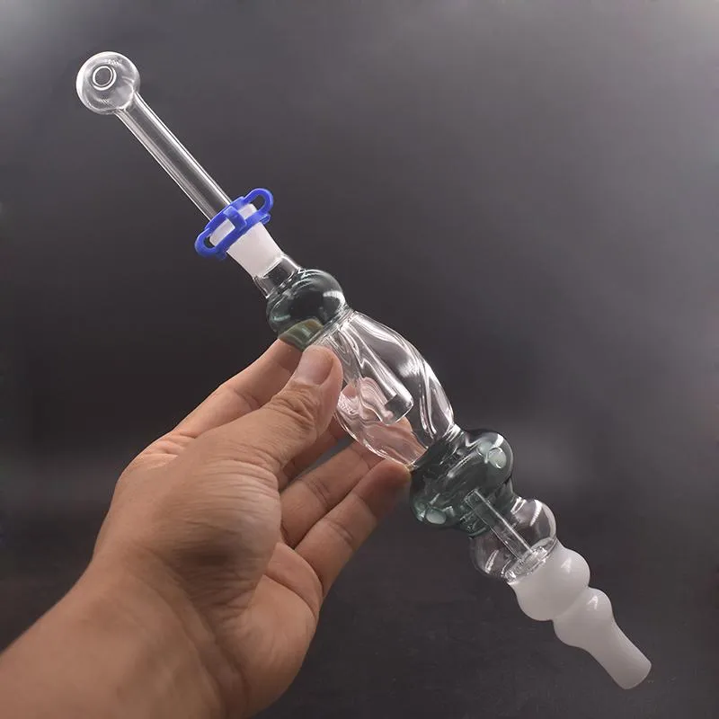 14mm Female Glass Bong Hookahs Set With Percolator Bubbler Ash Catcher ...