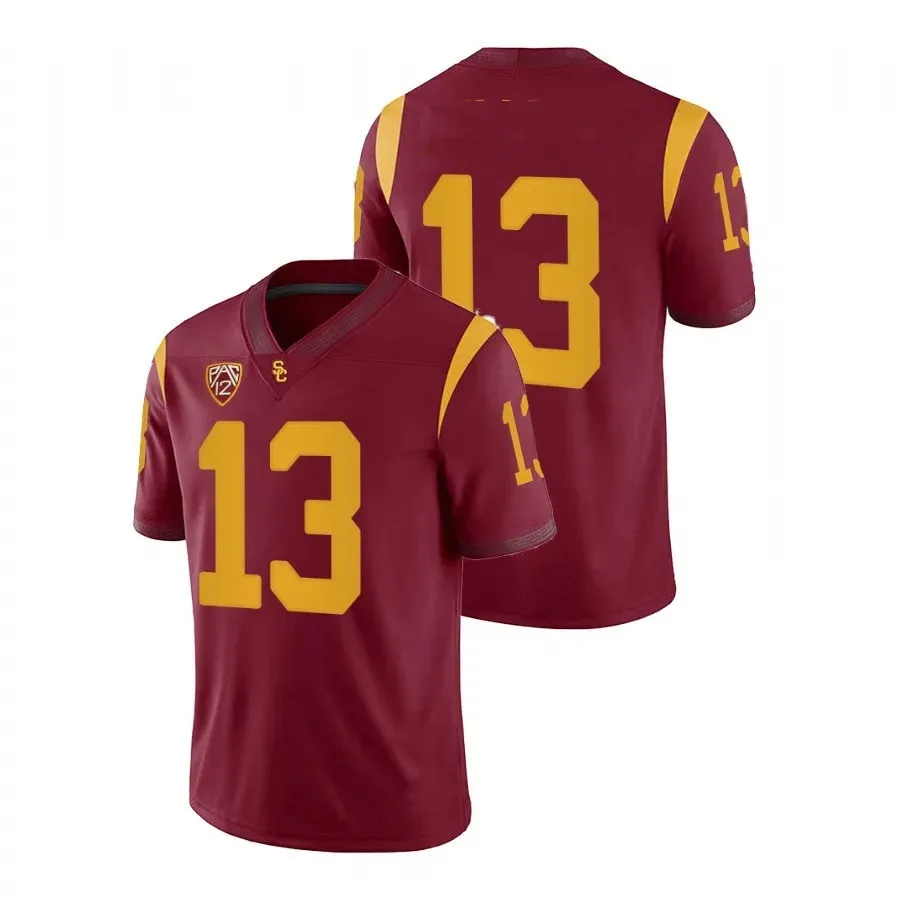 Mens Junior Seau USC Trojans Football Jersey Stitched #9 JuJu Smith ...