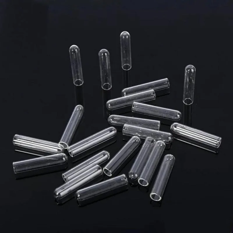 Mini Clear Fermentation Tubes: 6x30mm Glass/Plastic Duchenne Vials for ...