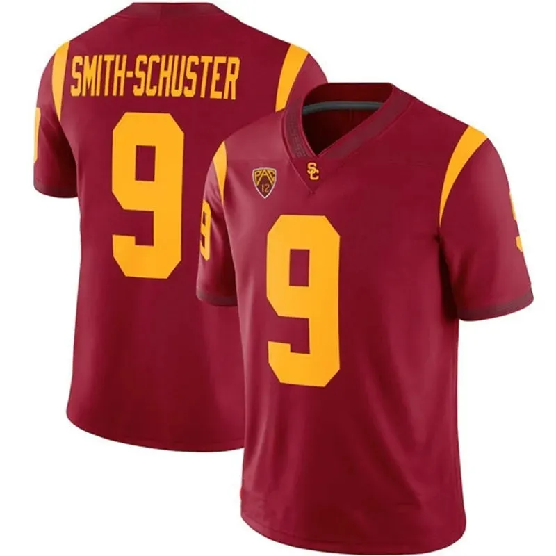 Mens Junior Seau USC Trojans Football Jersey Stitched #9 JuJu Smith ...