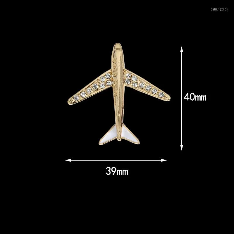 Korean Crystal Airplane Brooch Pin With Rhinestone Accents High Grade Lapel Accessory For Slim Fit Suit Pants Collar From Daliangzhou 12.56 DHgate.Com