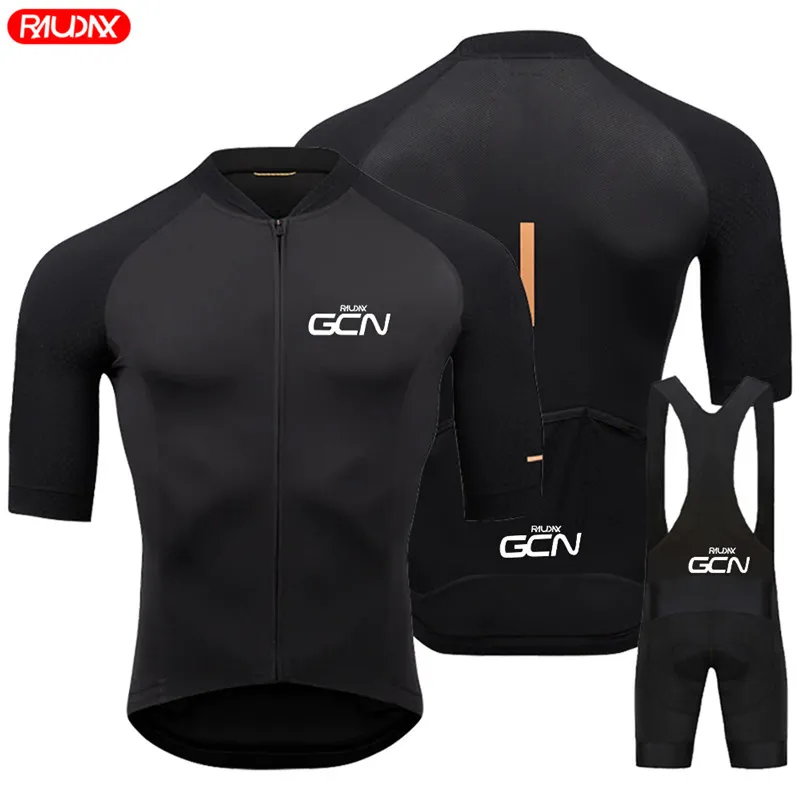 DHgate.com:Breathable Raudax GCN Cycling Jersey Set for Summer | Black ...