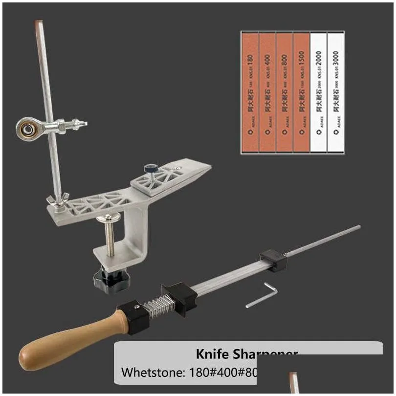 Professional Fixed Angle Knife Sharpener With Stainless Steel Frame And ...